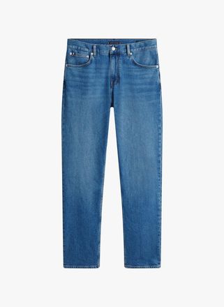 Tommy Hilfiger Jean coupe droite en coton m&eacute;lang&eacute;