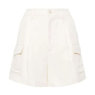 Woolrich Wei&szlig;e kurze Shorts - - Shorts - Damen - Wei&szlig; - W27