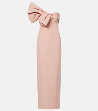 Oscar De La Renta Robe aus Seiden-Faille