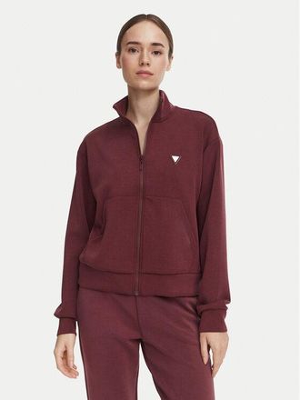 Guess Sweatshirt V6YQ17 K4313 Dunkelrot Regular Fit
