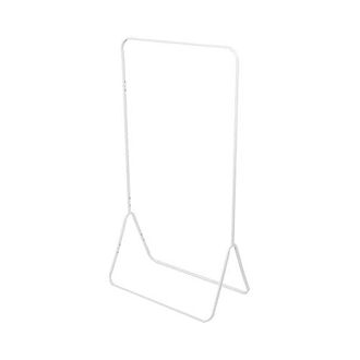 Compactor NIELS Kleiderständer L, 80 x 44 x 145 cm, Weiß, pulverbeschichtete Eisenrohre