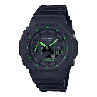 Casio Montre analogique-num&eacute;rique fine en carbone Ga-2100-1A3Er - Homme - Accessoires - Noir - Taille: ONE Size