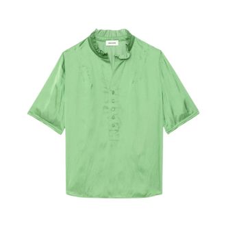 Zadig&Voltaire Damen, Blusen & Hemden, Gr&uuml;n, XSGr&ouml;&szlig;e