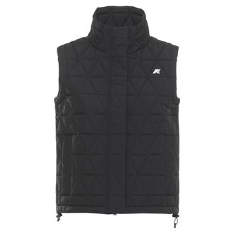 K-Way Femme, Vestes, Noir, Taille: 38 FR Quilted Sleeveless Jacket
