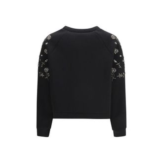 Max Mara Womens Black Polyester Sweatshirt Clothing