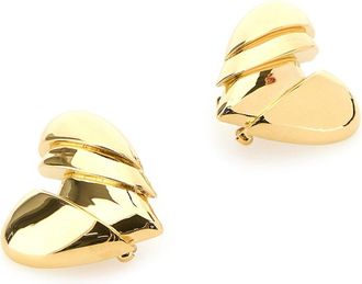 Amina Muaddi Gold Orecchini Earrings