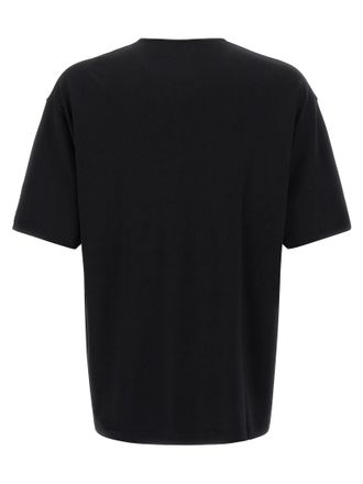 Christophe Lemaire Mens Black Cotton T-Shirt