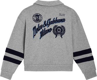 Dolce & Gabbana Pure Cotton Sweatshirt - Gray