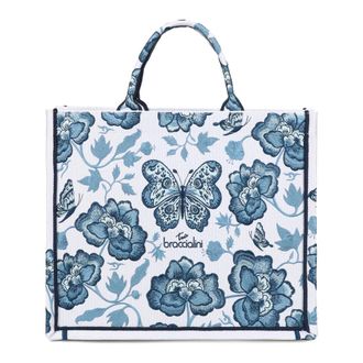Braccialini Femme, Sacs, Bleu, Taille: ONE Size Queen Tote