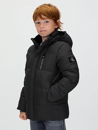 Calvin Klein Steppjacke Mit Kapuze - Ck Black - Jungen - 16