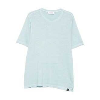 Gran Sasso Rundhals-T-Shirt - - Tops - Herren - Blau - XL