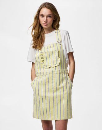 Pieces Robe en jean - Vanille-Neutre