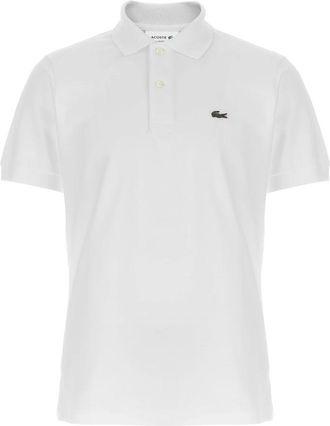 Lacoste Logo Patch Polo - - Tops - Herren - Wei&szlig; - 2XL