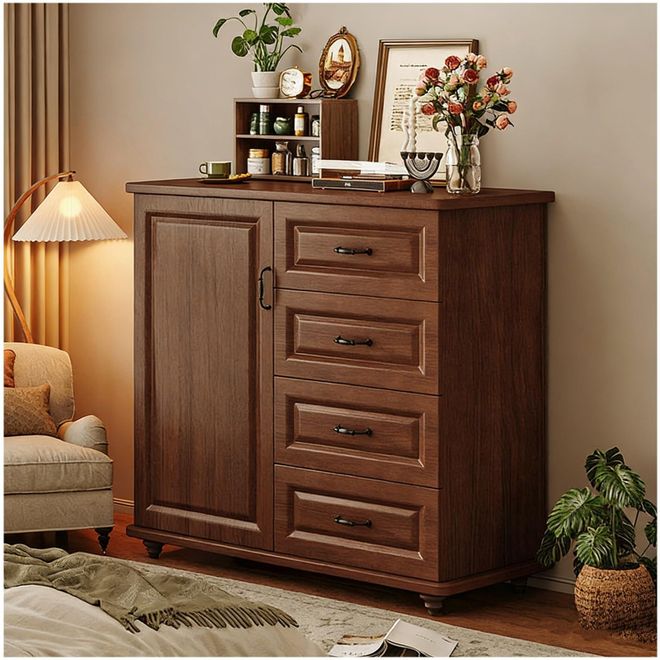 Generic Eingangstisch mit Schubladen und Türen, Sideboard ...