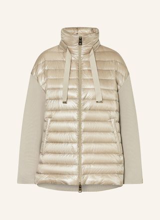 Herno Herno Daunenjacke Im Materialmix beige