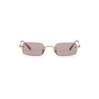 Miu Miu Lunettes de soleil m&eacute;tallis&eacute;es