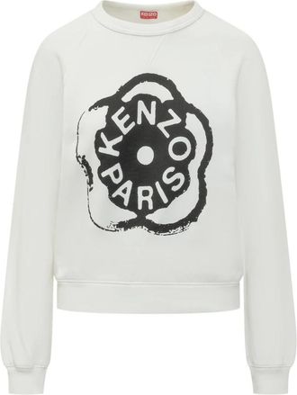 Kenzo Femme, Sweatshirts et sweats &agrave; capuche, Blanc, Taille: 40 FR SweaT-shirt Classique