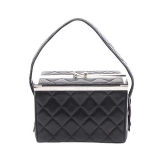 Chanel Pre-owned Matelass&eacute; Lammleder Handtasche - - Pre-owned - Damen - Schwarzk - ONE SIZE