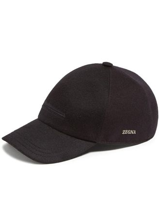 Ermenegildo Zegna casquette Oasi - Noir