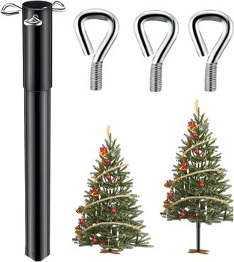 Generic Erh&ouml;hung der Halterung - H&ouml;henverl&auml;ngerung aus Eisen f&uuml;r Weihnachtsb&auml;ume, feste Basis aus Metall f&uuml;r festliche Dekorationen, langlebige Basis f&uuml;r Inne