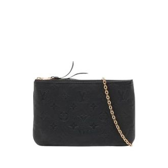 Louis Vuitton Pochette Double Zip Pre-owned - Femme - Pre-owned - Noir - Taille: ONE Size