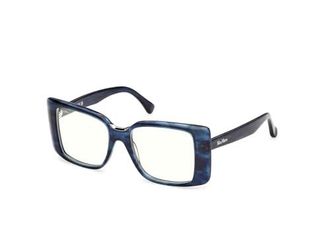 Max Mara MM5231-B 092 Lunettes pour femme Bleu clair/rayures 52/17/140