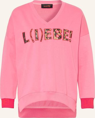 Miss Goodlife Miss Goodlife Sweatshirt Mit Pailletten pink