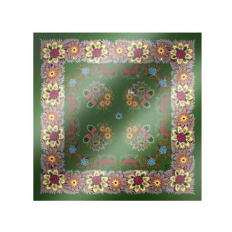 Max Mara Femme, Accessoires, Vert, Taille: ONE Size Wkaonestonew Foulard