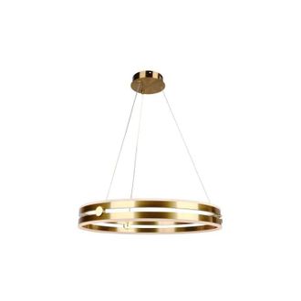 Arena Lampe annulaire led moderne en laiton 60 cm