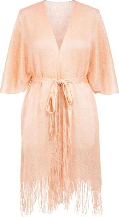 Twinset Femme, Maillots de bain, Rose, Taille: ONE Size Kaftan en maille Lurex
