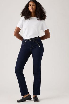 Levi's High Rise Bauch-weg-Rock mit A-Linie - Damen - Blau / Blau
