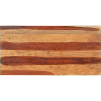 vidaXL Dessus de table Bois solide 15-16 mm 60x120 cm
