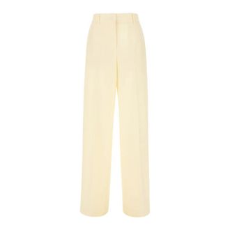 Msgm Straight Hosen - - Trousers - Damen - Beige - L