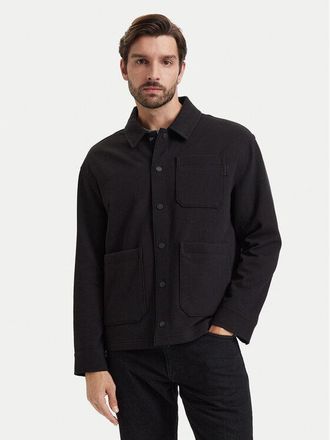 Tommy Hilfiger Hemdjacke MW0MW44945 Schwarz Regular Fit
