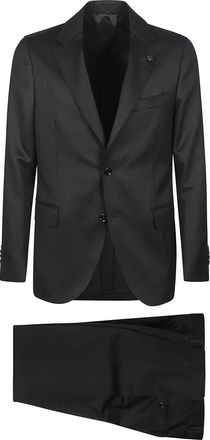 Lardini Homme, Costumes, Noir, Taille: L Veste de costume crois&eacute;e