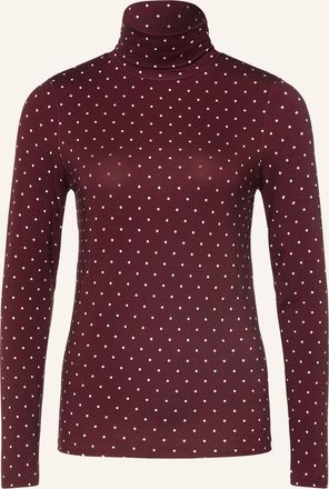 Majestic Filatures Majestic Filatures Rollkragenshirt rot