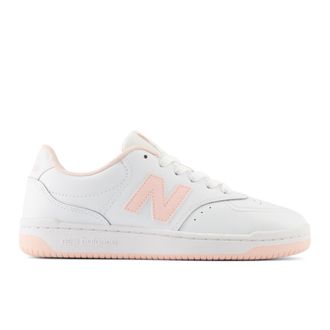 New Balance Damen Bbw80 V1 Sneaker, White Pink, 39 EU