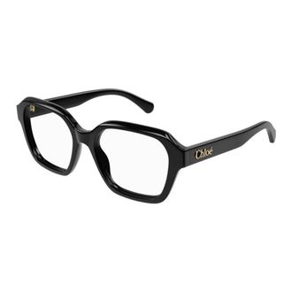 Chlo&eacute; Femme, Accessoires, Noir, Taille: 53 MM Rectangular Optical Frame