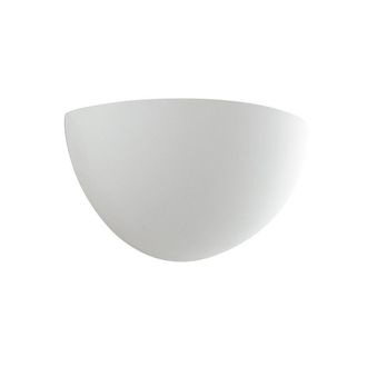 Luce-Ambiente-Design Moritz wall lamp in Paintable White Plaster 25 cm