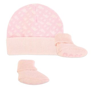HUGO BOSS Set Mütze und Socken Boss J98423 Rosa