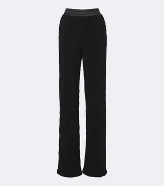 Moncler Weite Hose aus Boucl&eacute;