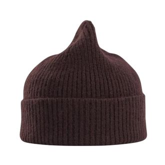 Le Bonnet Klassische Beanie - - Accessories - Herren - Braun - ONE SIZE