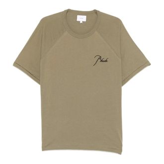 Rhude Homme, Tops, Vert, Taille: L Crew Neck T-Shirt