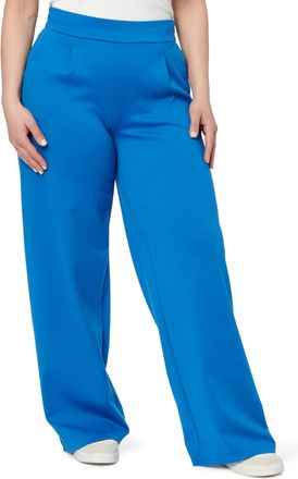 Ichi Damen Ihkate Long Wide Pa2 L&auml;ssige Business-Hose, 194053/Turkish Sea, L EU