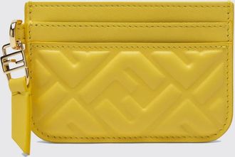 Fendi Portefeuille FENDI Femme couleur Jaune