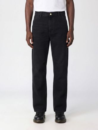 Carhartt Work in Progress Weit geschnittene Single Knee Hose aus bedrucktem Bio-Baumwoll-Canvas