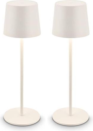 Briloner LED Tischlampe kabellos IP44 mit Touch, dimmbar, Akku & Lichtquelle tauschbar, Nachttischlampe, Leselampe, LED Lampe, Campinglampe, Tischleuchte, Akku