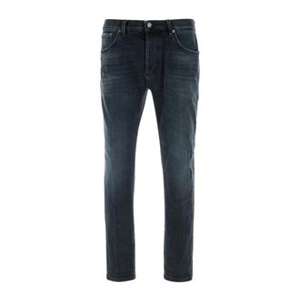 Dondup Pantalone Brighton - Homme - Jeans - Bleu - Taille: W35