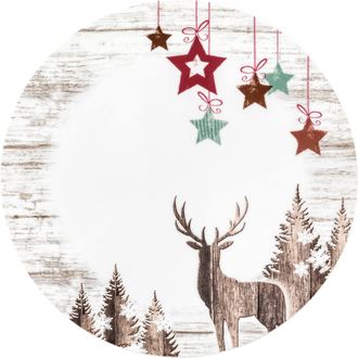 SELTMANN WEIDEN Frühstücksteller rund 22,5 cm - Seltmann Weiden Life Christmas - Einzelverkauf - wählen Sie Ihre Wunschmenge