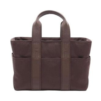 Herm&egrave;s Pre-owned Cuir sacs-main - Femme - Pre-owned - Brun - Taille: ONE Size
